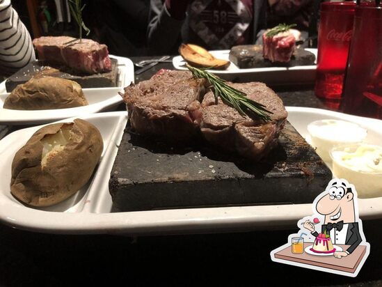 Menu at Black Rock Steakhouse, Springfield