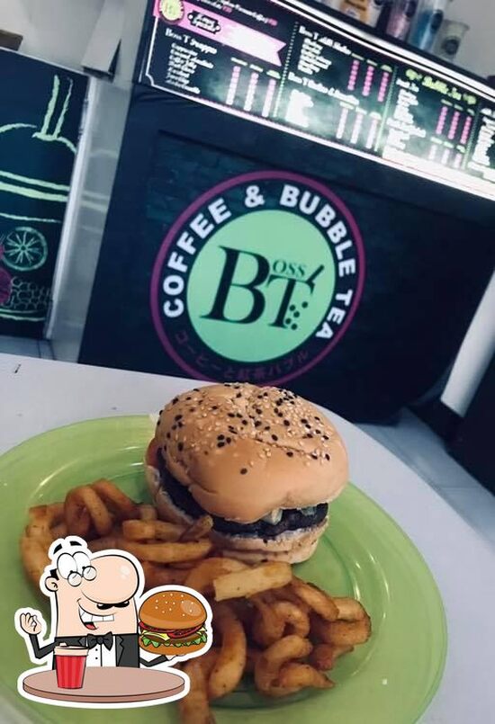 Menu at Boss T Coffee & Bubble Tea cafe, Quezon City