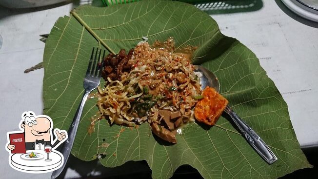 Menu at Nasi Pecel Dan Becek restaurant, Tuban