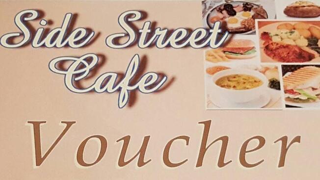 Menu at Side Street Cafe, Cootehill