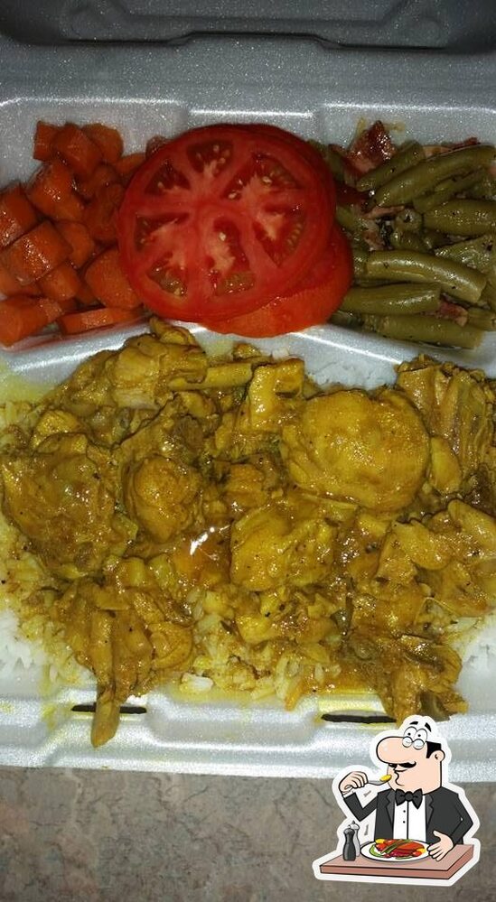Menu at The Southern Jamaican, Lyman