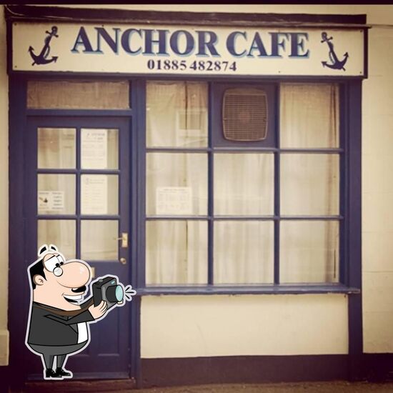 Menu at Anchor cafe, Bromyard