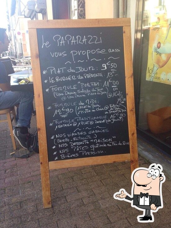Menu au Le Paparazzi restaurant, Grenoble