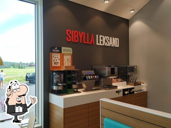 Menu at Sibylla restaurant, Leksand
