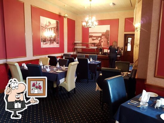 Menu at The Grand Hotel restaurant, Lerwick