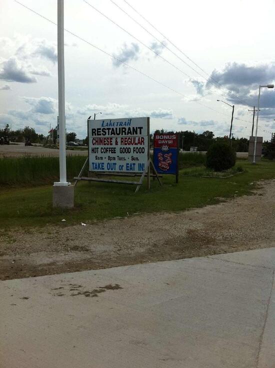 Menu at Lake Trail Family Restaurant, Anola, 36003 Provincial Trunk Hwy 12