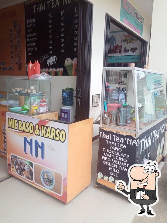 Menu at Thai Tea'Na restaurant, Bandung