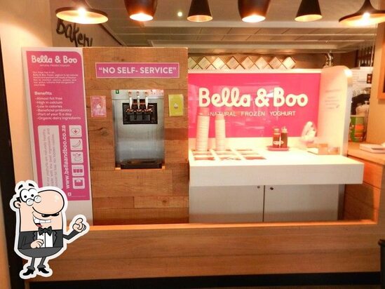 Carta del postres Bella & Boo Natural Frozen Yoghurt, Dolphin Coast