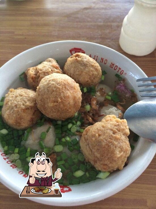 Menu at Bakwan Pak Dayat restaurant, Surabaya
