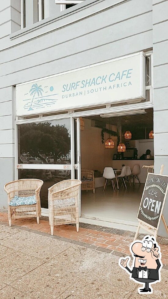 Menu at Surf Shack Cafe, Durban