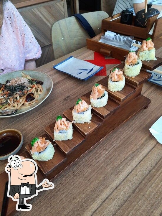 Menu at Sushi Toku restaurant, Surabaya