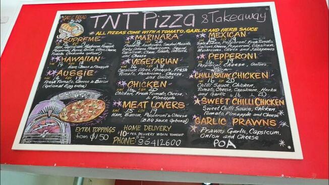 Menu at TNT Pizza & Takeaway pizzeria, York