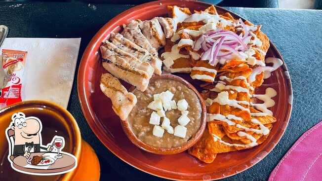 Menu at La Veronica restaurant, Tijuana