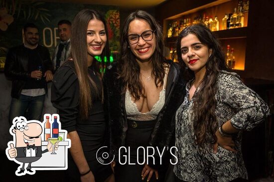 Menu at Glory's Bar, Ovar