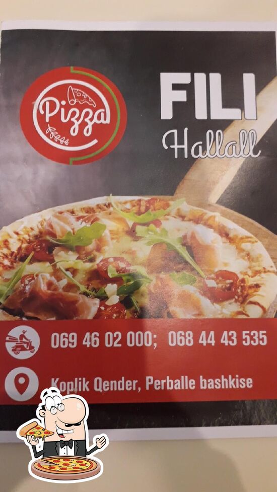 Menu at Piceri Hallall Fili restaurant, Koplik
