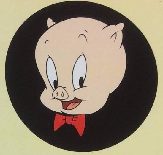 Menu at Porky's restaurant, Sheffield