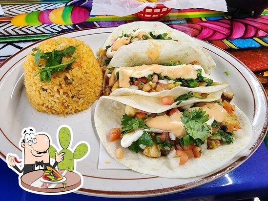 Menu at Tacos Los Compadres restaurant, Crittenden