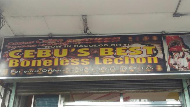 Cebu's Best Boneless Lechon, Bacolod - Restaurant menu, prices and reviews