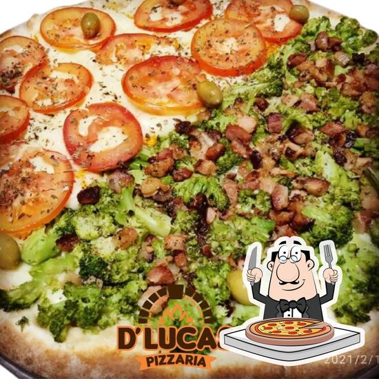 Menu at D'Lucas Pizzaria, Presidente Epitácio