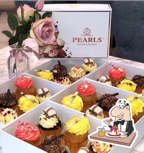 Menu at Pearls Tearoom & Patisserie cafe, Bradford