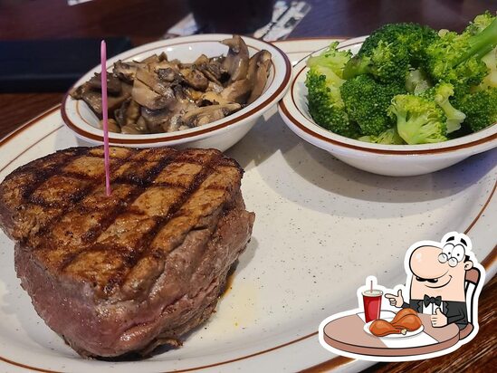 Menu at West Texas Roadhouse steakhouse, Saint Clairsville