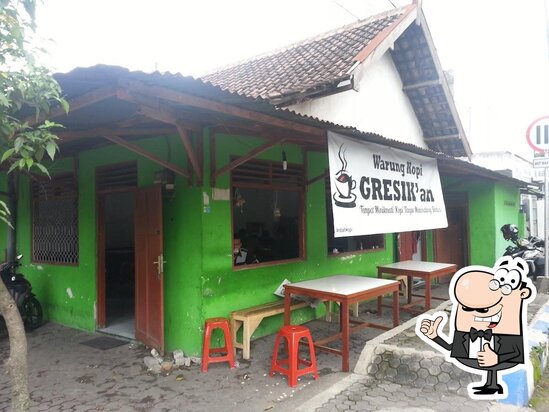 Menu at Traditional gresik coffe, Indonesia
