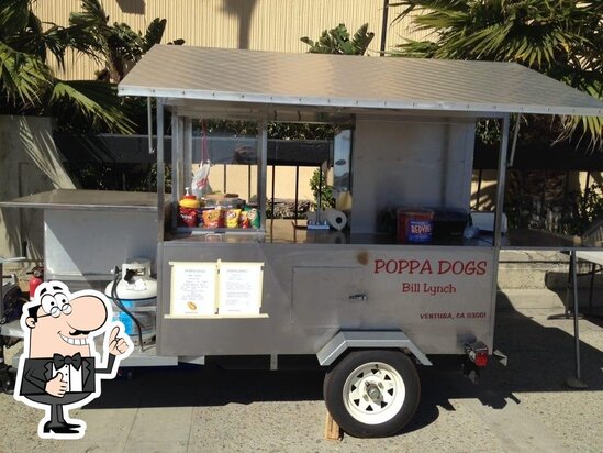 Menu at Poppa Dogs restaurant, Ventura