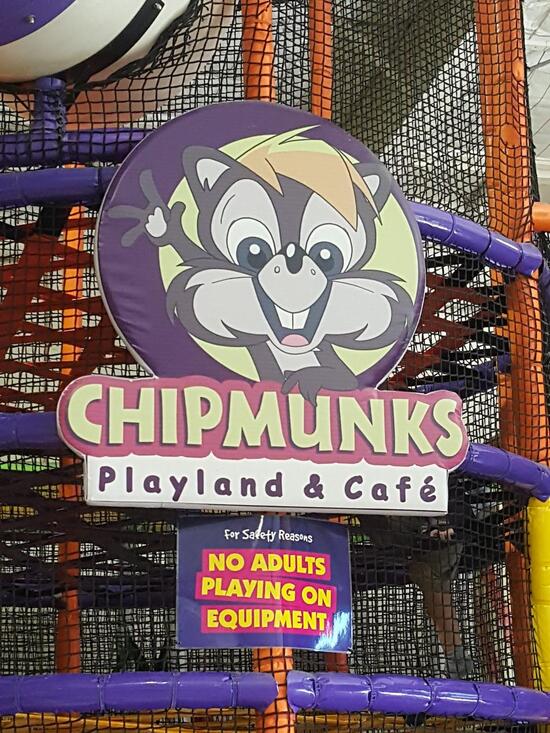 Menu at Chipmunks restaurant, Tauranga