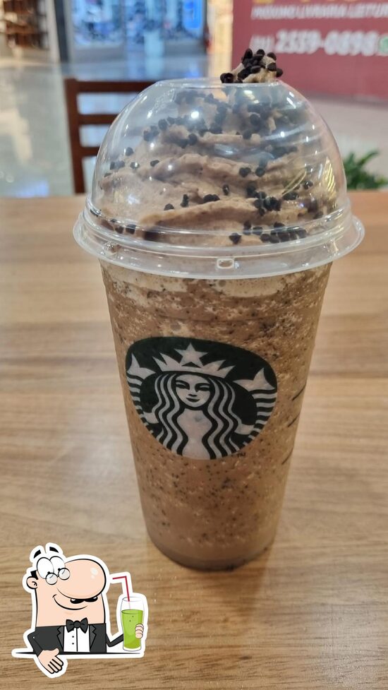 Menu at Starbucks cafe, Contagem
