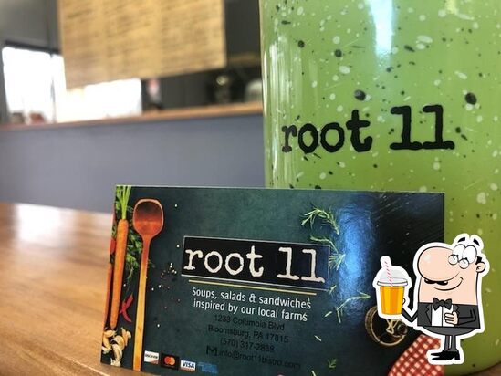 Carta del restaurante root 11 bistro, Bloomsburg