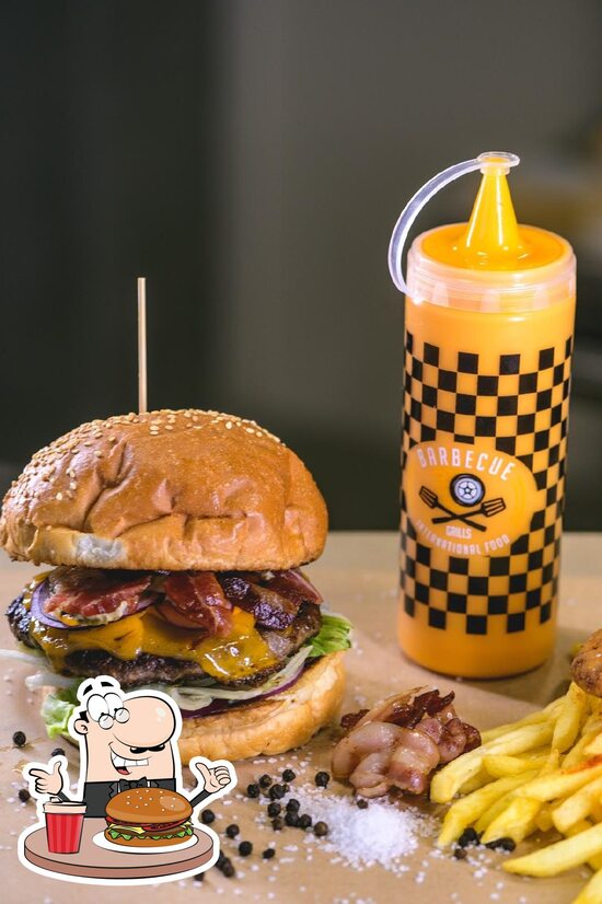 Menu at Pit Stop Burgeri restaurant, Belgrade