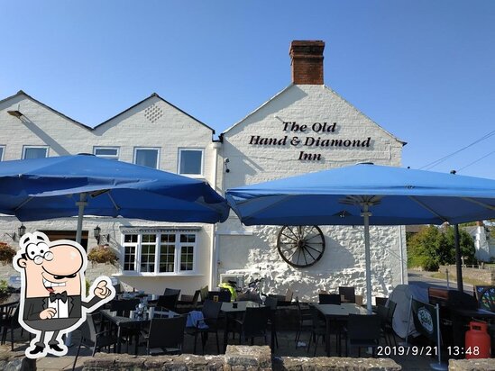 Menu at The Old Hand & Diamond Inn restaurant, Shrewsbury