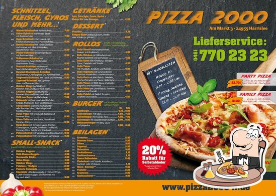 Pizza 2000, Harrislee - Restaurant reviews
