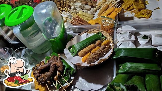 Carta de Angkringan mas tole, Yakarta Oriental