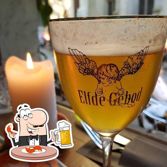 Menu at Elfde Gebod, Antwerp