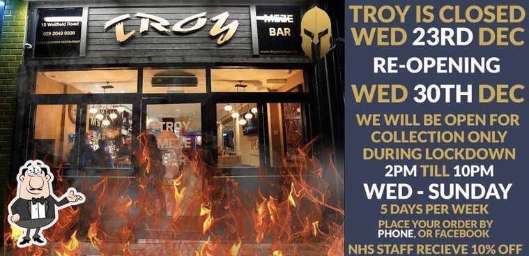 Troy Meze Bar, Cardiff - Restaurant menu, prices and reviews