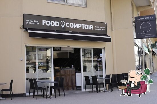 Menu at FOOD COMPTOIR restaurant, St-Laurent-du-Var