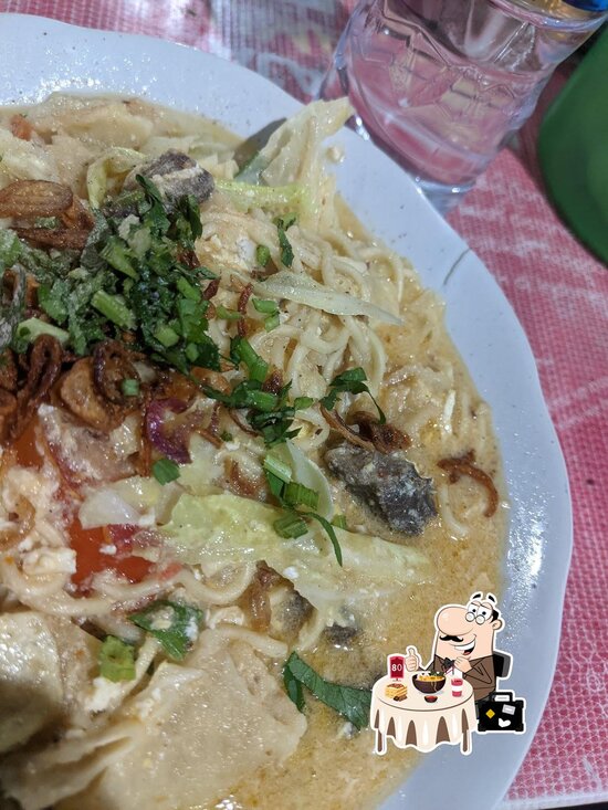 Menu at Javanese Noodles Mr. Minto restaurant, Central Jakarta