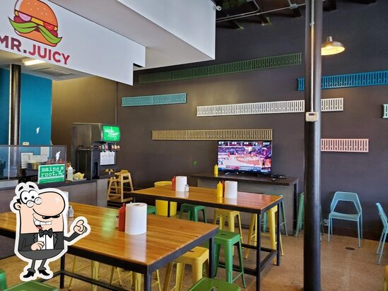 Menu at Mr Juicy restaurant, San Antonio