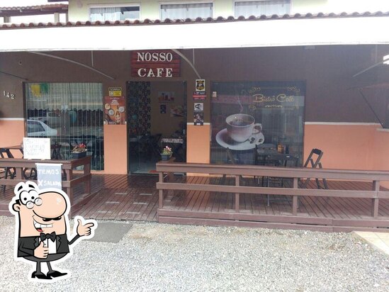 Menu at Nosso Café, Joinville