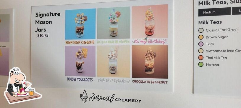 Surreal Creamery in Dresher - Restaurant menu and reviews