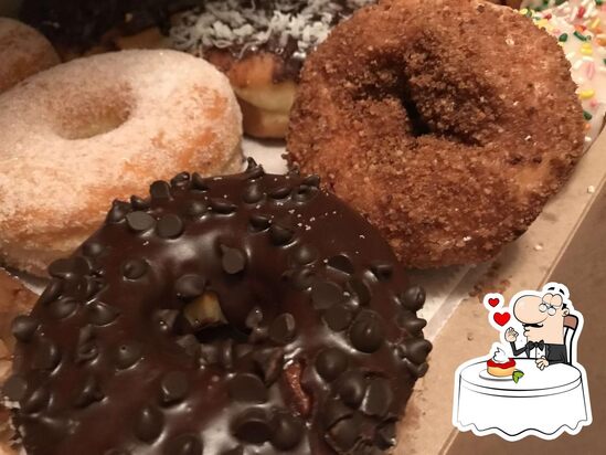 Menu at Swiss Donut cafe, Palm Springs, 555 S Sunrise Way # 102