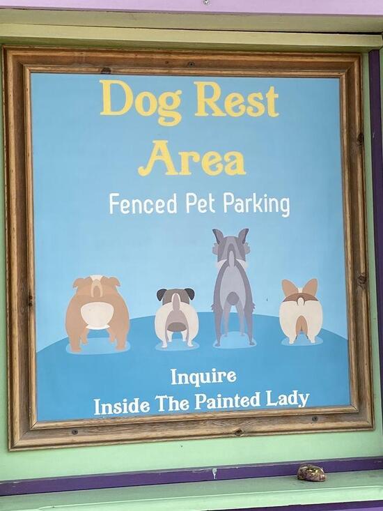 Menu at The Painted Lady Cafe, Rogers City