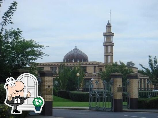 Menu at Clonskeagh Mosque and Islamic Cultural Centre, Dublin
