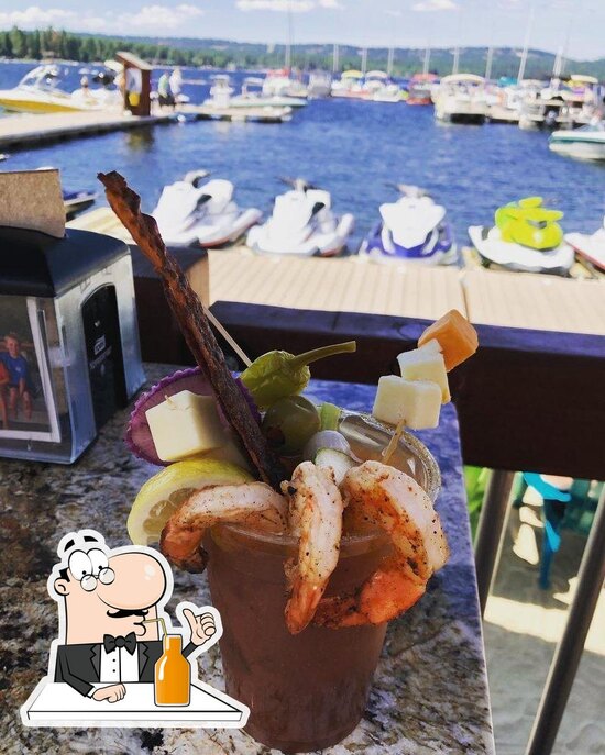 Menu at Mile High Marina restaurant, McCall