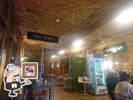 Menu at Crystal Cafe, Coober Pedy