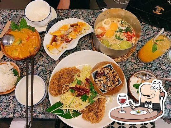 Menu at Kin Khao Kin Nam restaurant, Ho Chi Minh City