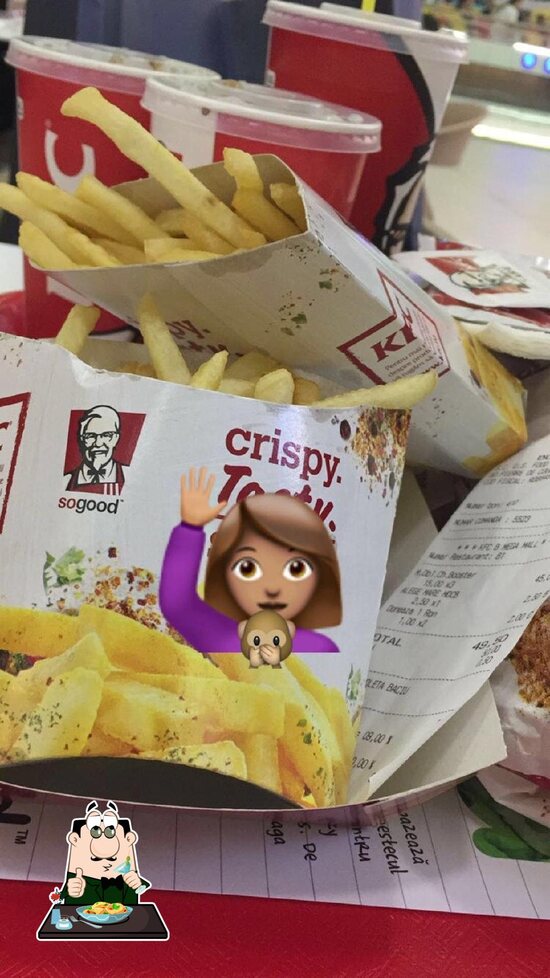 Menu at KFC Mega Mall, Bucharest, Bulevardul Pierre de Coubertin 3-5