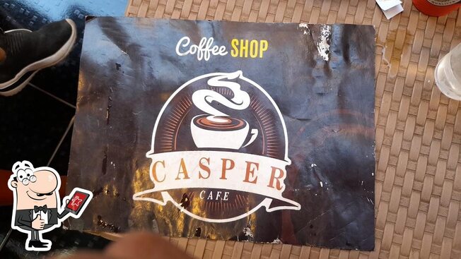 Menu at Casper Cafe, Shebeen El-Kom