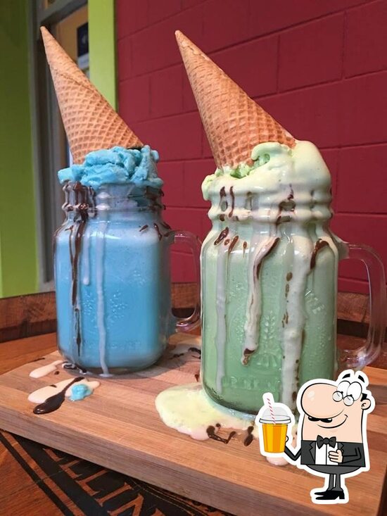Menu at Milkshake Festivals SA desserts, Durban